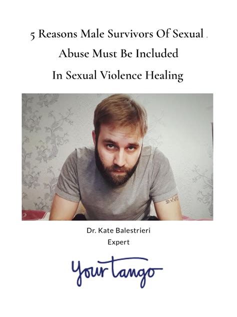 5 Reasons Male Survivors Of Sexual Abuse Must Be Included In Sexual