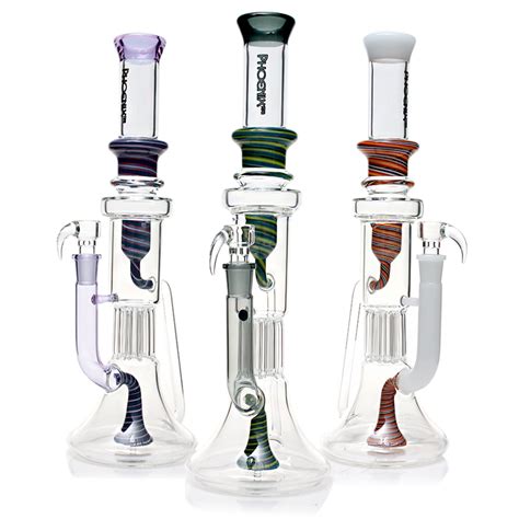 Phoenix Star 16 Inches Percolator Bong With Reinforced 8 Arms Pillar