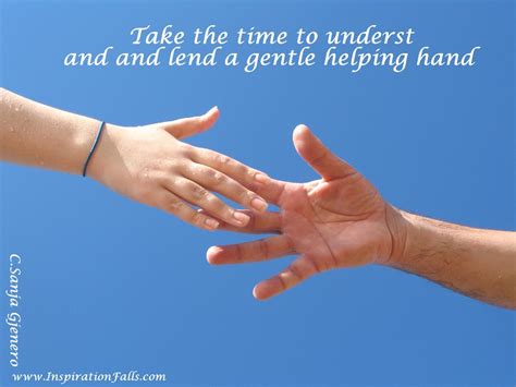 Lending A Helping Hand Quotes Quotesgram