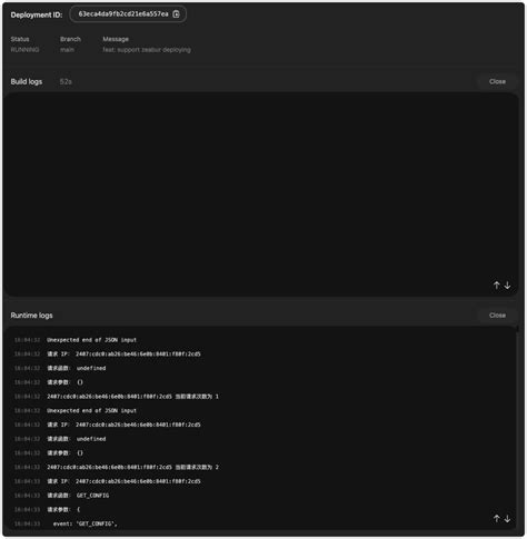 部署好的网站service Crashed · Issue 89 · Zeaburzeabur · Github