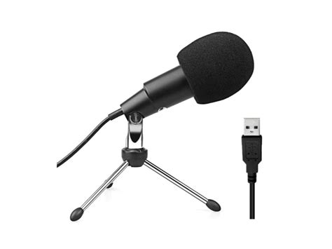 Fifine K668 Uni-Directional Black USB Condensor Microphone with Tripod ...