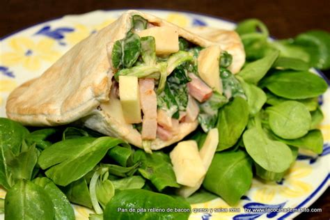 Pan Relleno De Bacon Y Queso Cocina