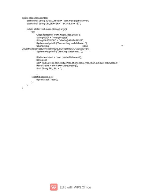 Connect Database Pdf Databases Data Management Software