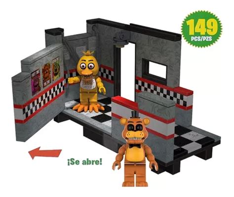 Five Nights At Freddys East Hall Set Const Freddy Y Chica En Venta