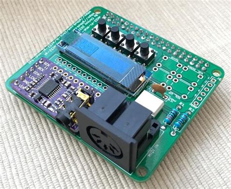 Mt32 Pi Midi Hat Modul Pro Raspberry Pi Aukro