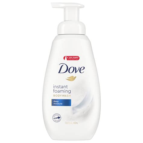 Dove Shower Foam Body Wash Deep Moisture 135 Oz