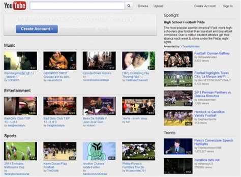 YouTube Tests A New Interface