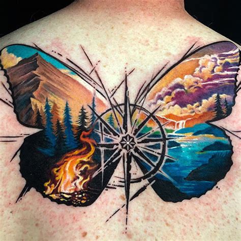 35 Amazing Compass Tattoo Designs To Try In 2023