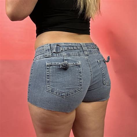 Super Low Waisted Micro Mini Shorts By The Brand Depop