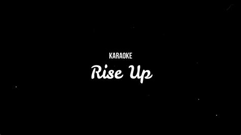 Rise Up Morissette Amon Karaoke Youtube
