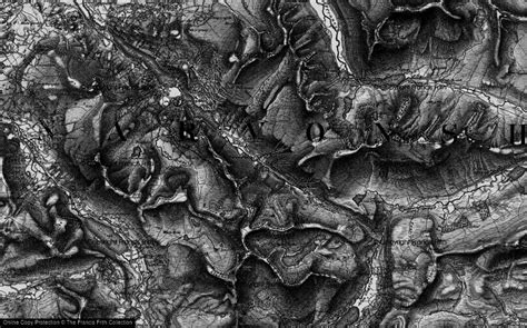 Old Maps Of Pass Of Llanberis Gwynedd Francis Frith