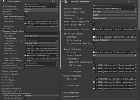 Xri 30x Ray Interactor Cannot Ui Scroll With Thumbstick Input Unity