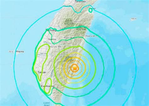 Sismo De Magnitud 6 2 Sacudió El Territorio De Taiwán Tn8tv