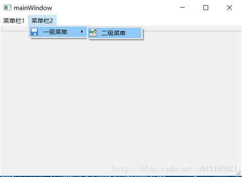 【qt】qt从零入门教程 四 ：菜单栏、工具栏、状态栏 qt 菜单栏 图标大小 csdn博客
