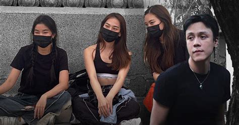 ‘ก้อย นัตตี้ ดรีม เอม ภูมิภัทร แต่งชุดดำ ร่วมม็อบฌาปนกิจ ส ว ประชาไท