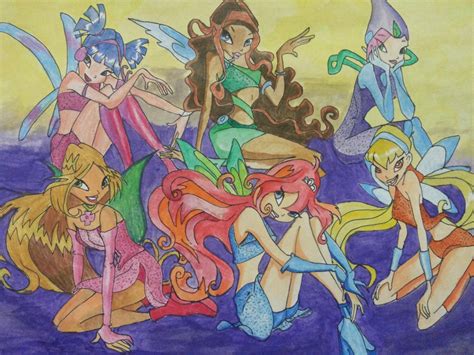 Winx Club By Silverdegold On Deviantart