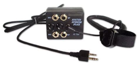 2 User Aviation Aircraft Intercom With Ptt For Icom And Bendixking ⋆ Skylite