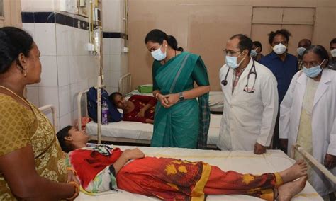 Visakhapatnam Health Minister Vidadala Rajini Visits Kgh Visits