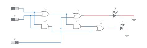 3 Bit Full Adder Multisim Live