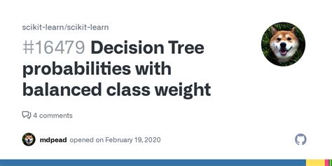 Decision Tree Probabilities With Balanced Class Weight Issue