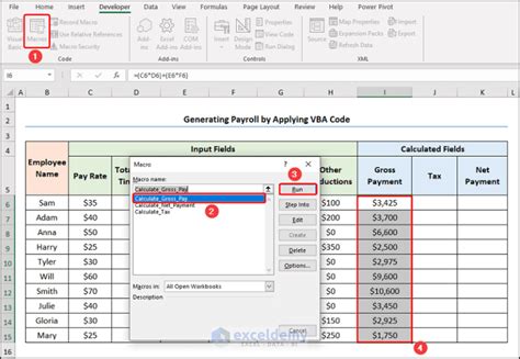How To Generate Payroll In Excel VBA With Easy Steps