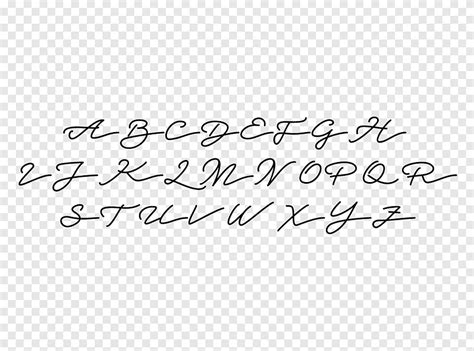 Fuente De Escritura A Mano De Escritura De Tipo De Letra Manuscrita
