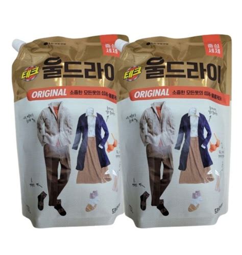 테크 중성세제 울드라이 리필 13l X 2개 Sd 티몬