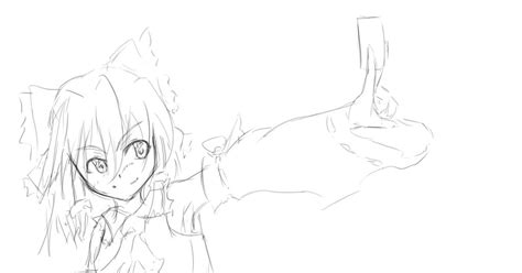 東方 落書き詰め合わせ 雪高 巴のマンガ 霊夢 大妖精 チルノ Pixiv