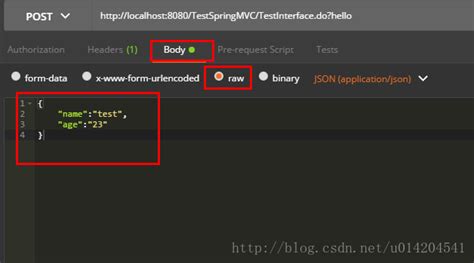 Springmvc 开发接口实例json参数传递mvc接口实例 Csdn博客