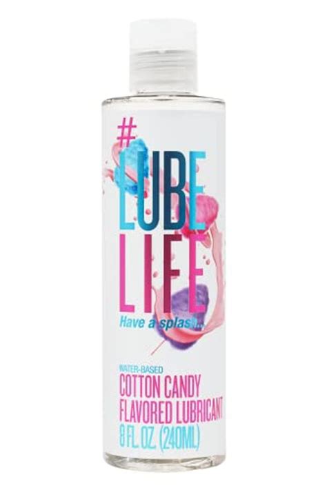 Lube Life Water Based Cotton Candy Flavored Lubricant Personal Lube