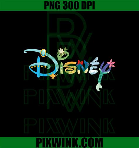 Letters Classic Disney Logo Png Disney Princess Png