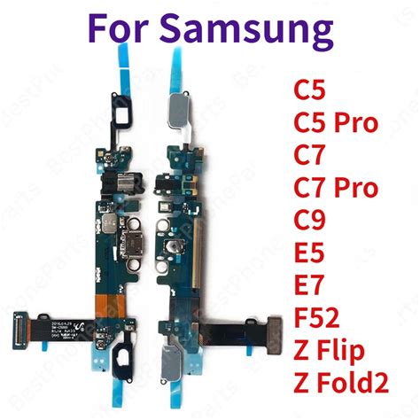 Original Charge Board For Samsung Galaxy C5 C7 C9 Pro E5 E7 F52 Z Flip