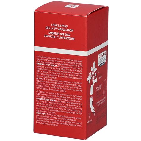 erborian Ginseng Super Serum - Serum lissant 30 ml - Shop Apotheke