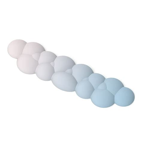 Almohadilla Para Reposamuñecas Con Teclado De Nube De Algodón