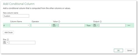 how to add conditional column in excel power query excel unlocked