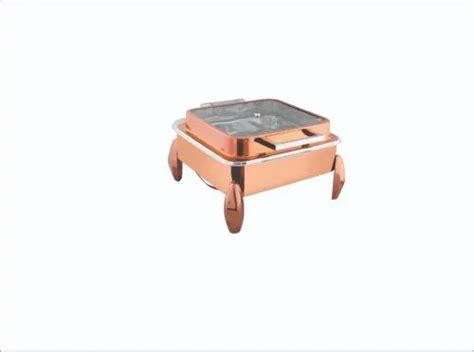 Rose Gold Cheffing Dish At Rs 11500 Chafing Dishes In Ahmedabad Id 25270224412