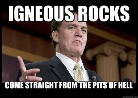 Igneous Rocks Come Straight From The Pits Of Hell Phil Gingrey Pits