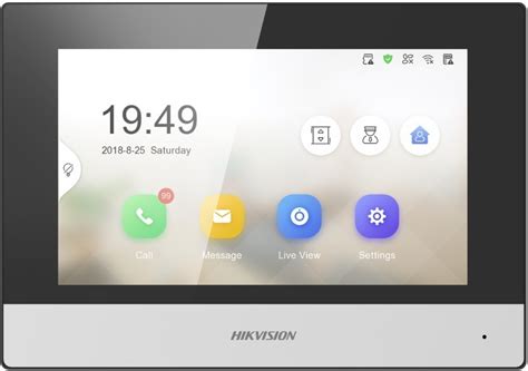 Kit V Deo Porteiro Ip Hikvision Tela Ds Kh Te Wifi
