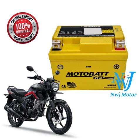 Jual Aki Motor Honda Mega Pro Cw Mtz5s Gtz5s Gtz4v Ytz5s Ytz4v Motobatt Di Seller Tdr Autorace