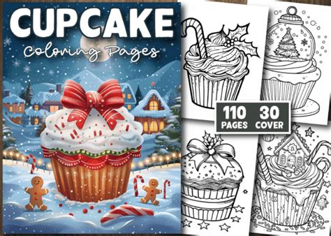 Cupcake Coloring Pages For Adults Graphic By Design Hub Creative Fabrica