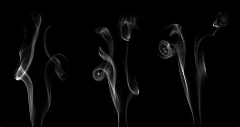 추상 흰 연기 또는 증기 검은 배경에 떠 있습니다 대기 오염 디자인을 위한 안개와 구름 효과 스모그 요소 개념에 대한 스톡 사진 및 기타 이미지 Istock