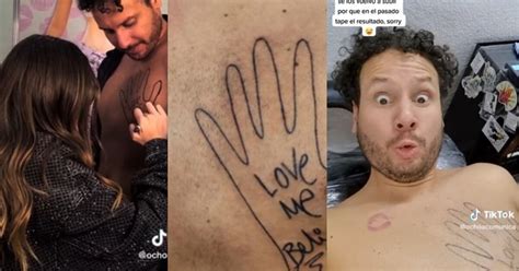 Fan Se Volvió Viral Por Tatuarse La Mano Y El Beso De Belinda En El