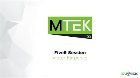 Five9 Session Youtube