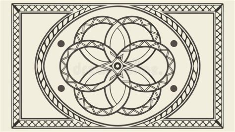 Round Floral Frame Design Decorative Flowers Nature Border Botanical Element Vector Design