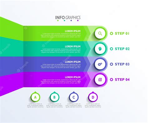 Premium Vector Infographic Business Icon Template Design