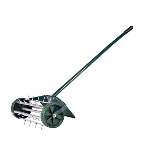 Buy Garden Lawn Aerator With Fender Manual Roller Rolling Lawn Aerator