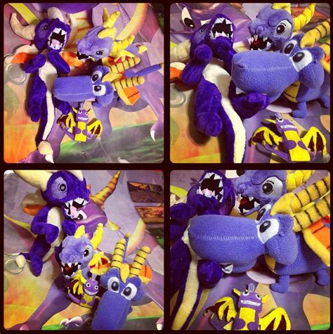 Stdshark Spyro Plush Collection By Krazykari On Deviantart