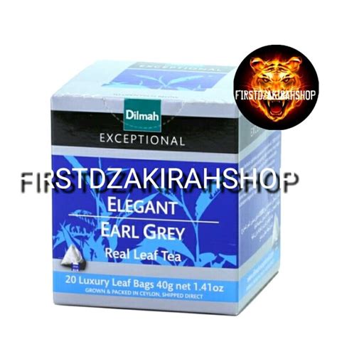 Jual Dilmah Elegant Earl Grey 20x2gr Shopee Indonesia