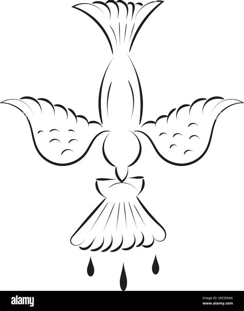 Baptismal Sacrament Stock Vector Images Alamy