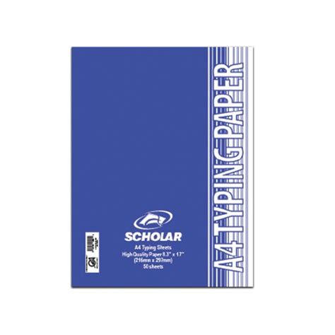 Scholar A4 Typing Paper 50 Sheets